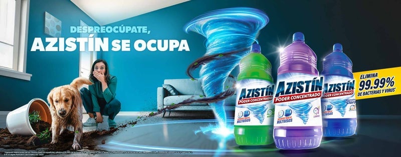 Desinfectante Multiusos Azistín Poder Concentrado